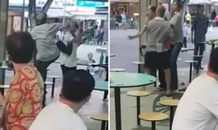 Uncles in 'beer bottle fight' at Toa Payoh hawker centre, police ...