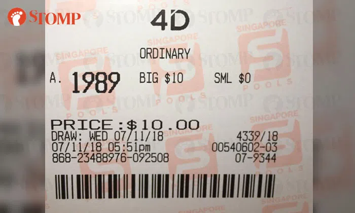 Help! My wife lost my winning 4D ticket for $2,500 on bus service 965 ...