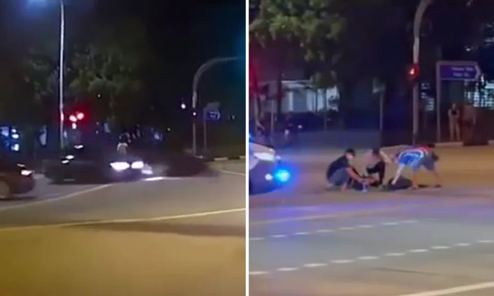 Rider taken to hospital after Mercedes-Benz rear-ends motorcycle at ...