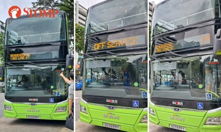 Driver stops bus and asks passengers to wait due to 'system error', SBS ...