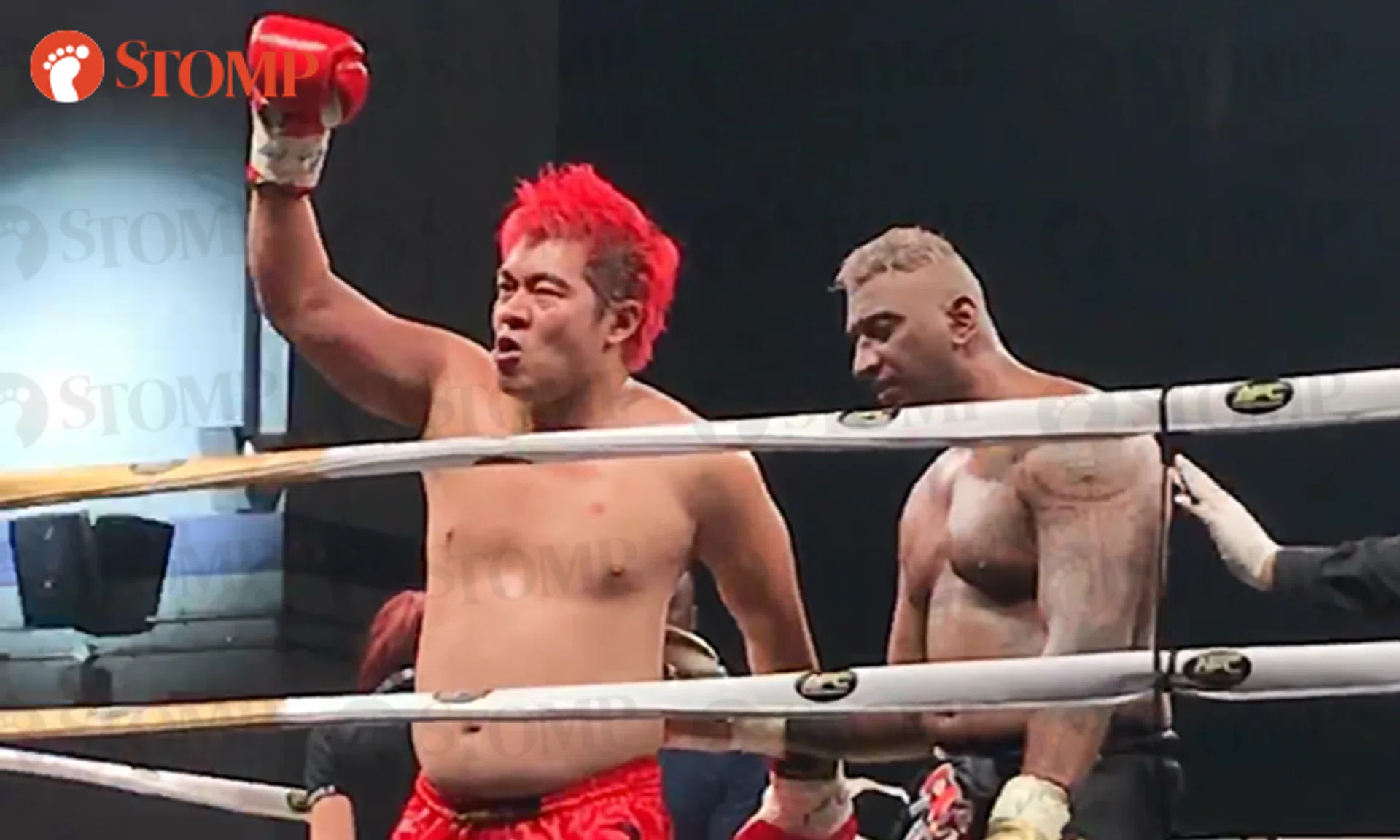 Stomper who watched Pradip Subramanian's AFC fight with Steven Lim ...