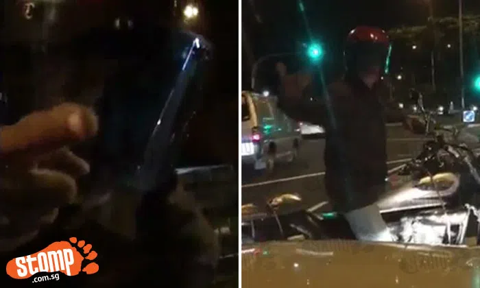 Biker hurls vulgarities at woman and calls her 'bas***d': But surely he ...
