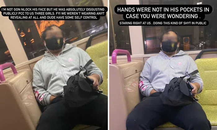 Man who performed lewd act in front of women on bus was dismissed by ...