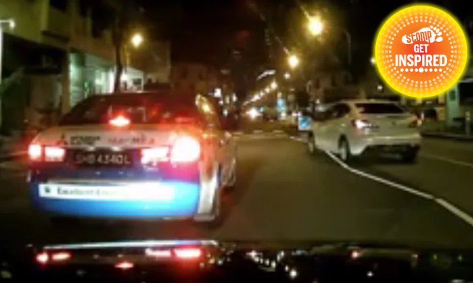 Kudos to these motorists for giving driver space to recover from ...