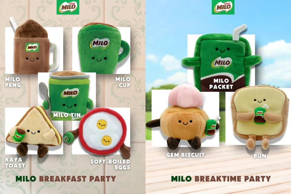 Singaporeans go wild for Milo plushies, spend up to $100 at ...