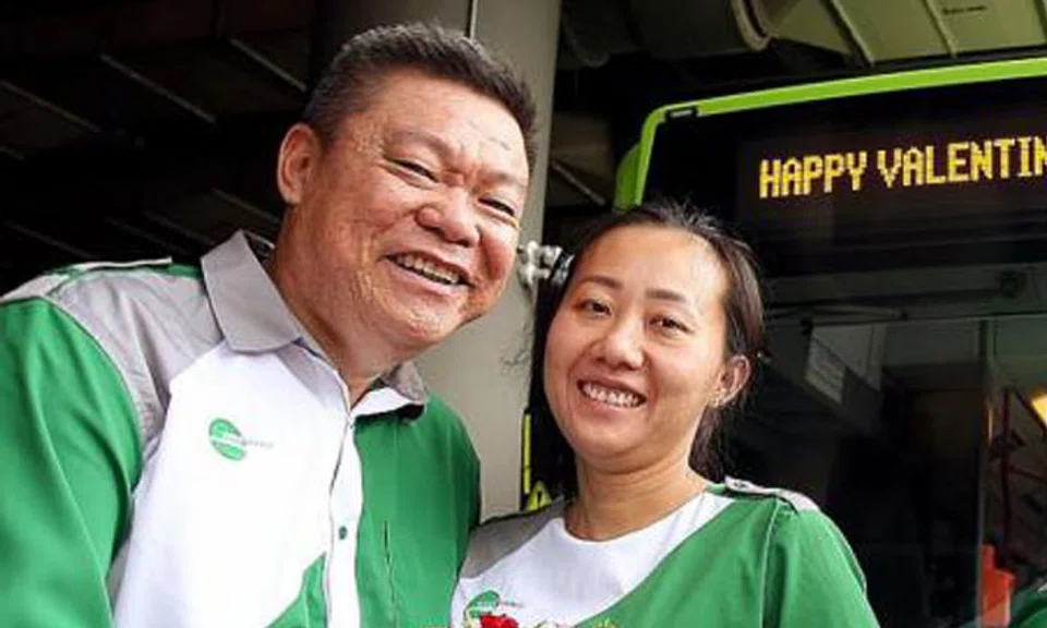 Tower Transit bus captains with 17-year age gap decided to get married ...