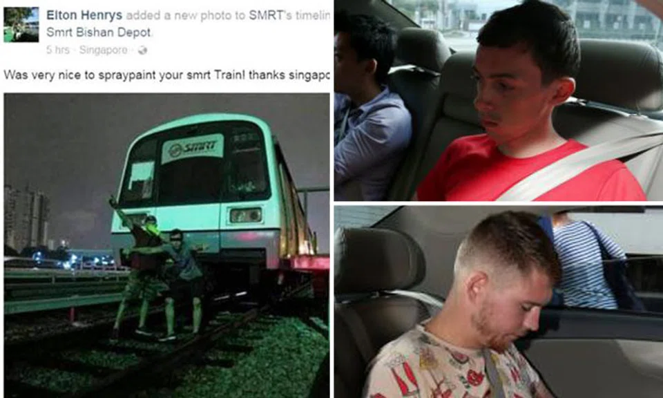 SMRT Facebook page trolled with photo of German vandals' 2014 trespass ...