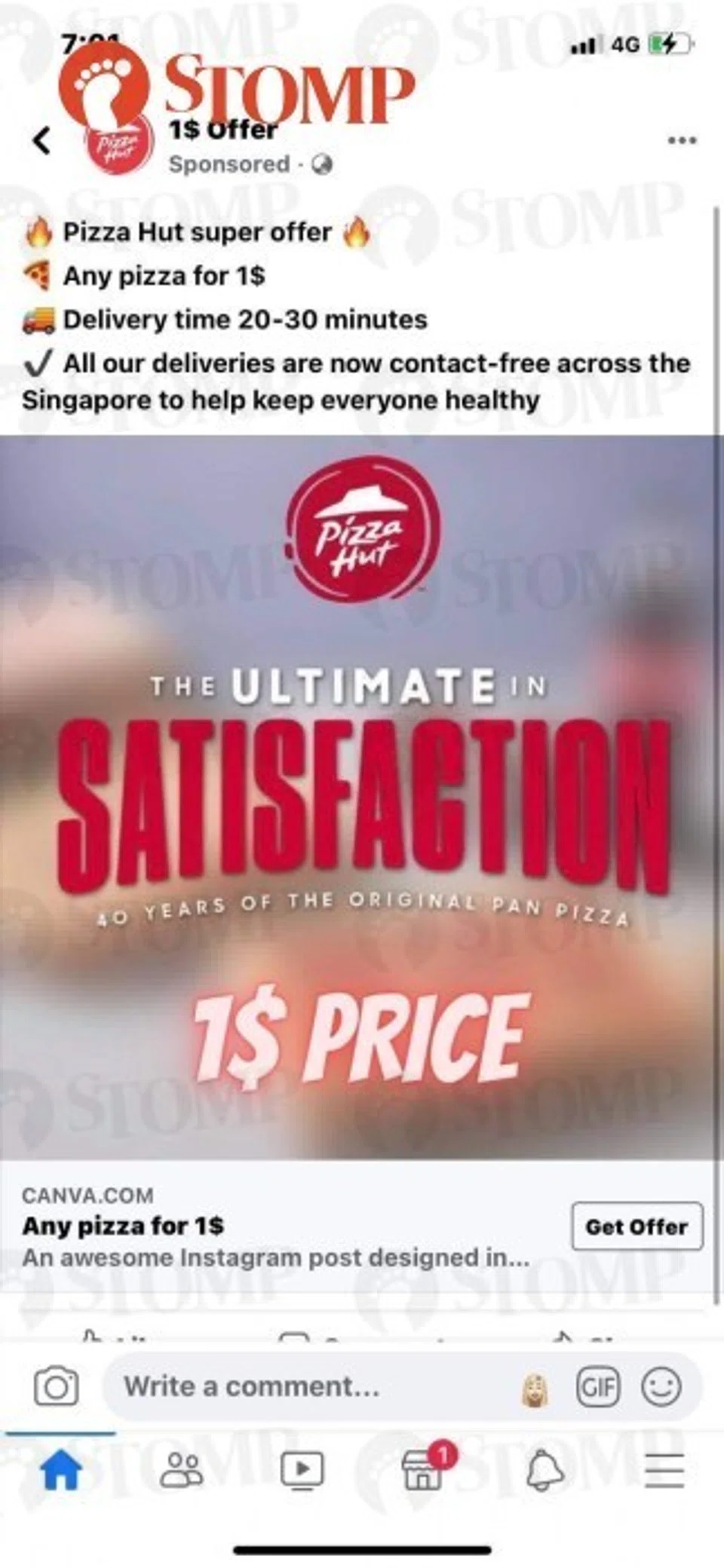 Woman almost scammed by fake Pizza Hut site selling $1 pizzas: 'They ...