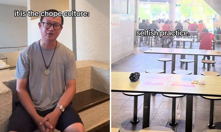 TikToker slams 'chope' culture as selfish, netizens say 'no choice' | STOMP