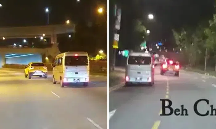 Watching this video of erratic driver along Bartley Road will make you ...