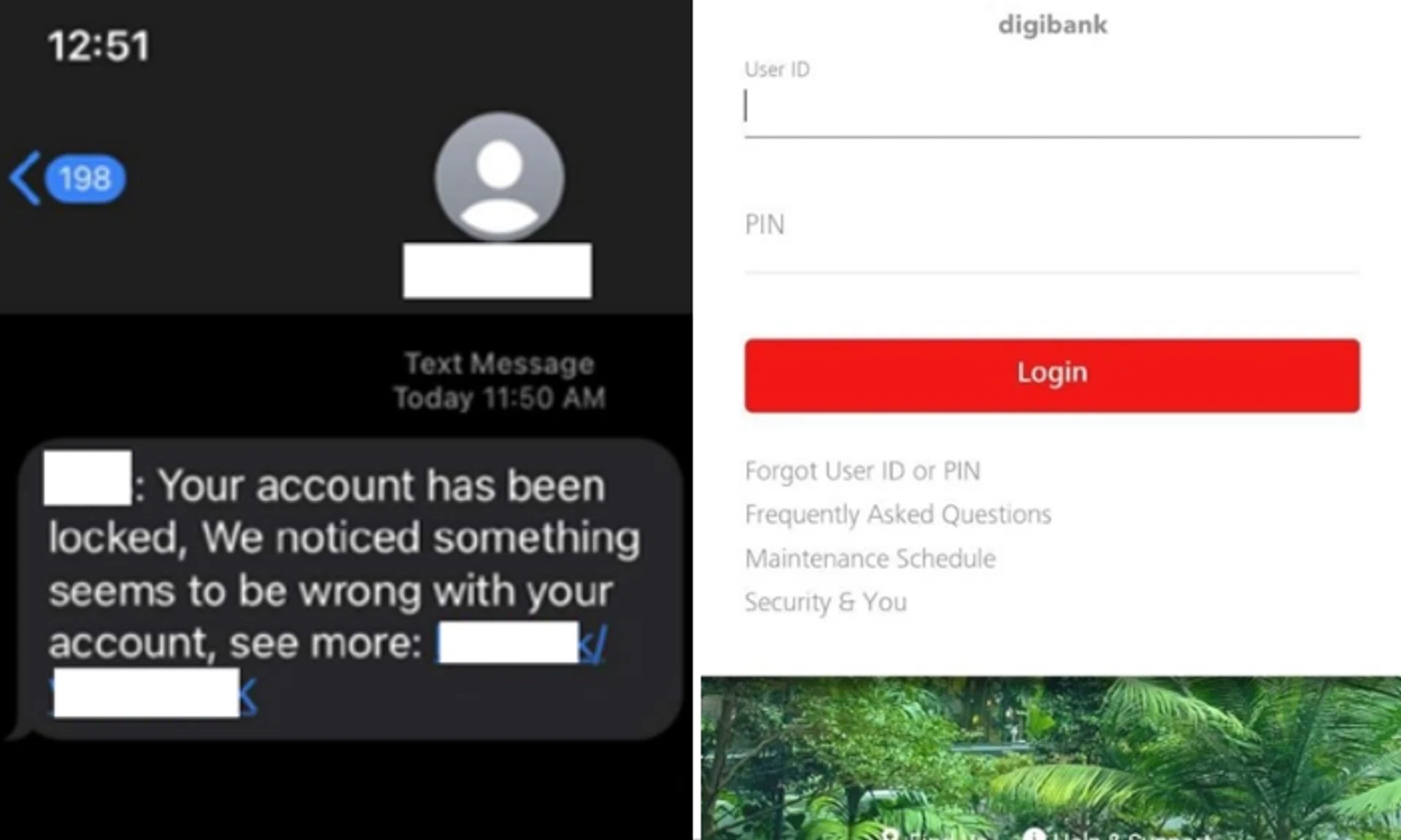 Beware of SMS claiming your bank account or card has been locked ...