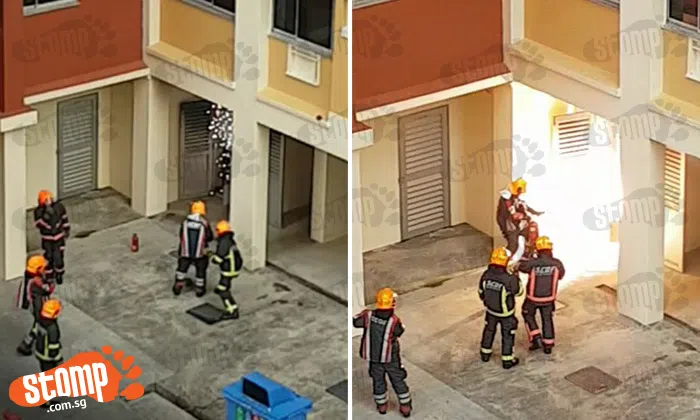 Supply to 58 units disrupted after sparks fly from electrical room in ...
