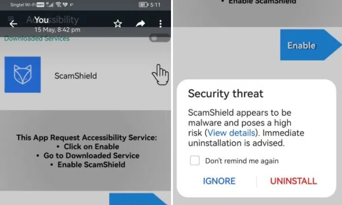 Man duped into downloading fake ScamShield app: 'I felt very stupid, how can I fall into a scam ...