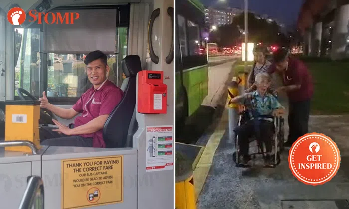 Stomper praises SMRT bus captain for first-class service day and night ...