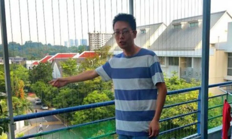 Dad wants to install grilles to keep kids safe -- but condo says no | STOMP