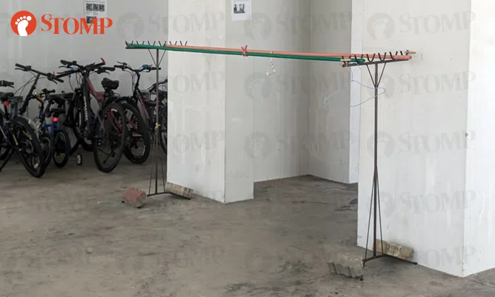 Town council removes bamboo rack causing danger and obstruction at ...