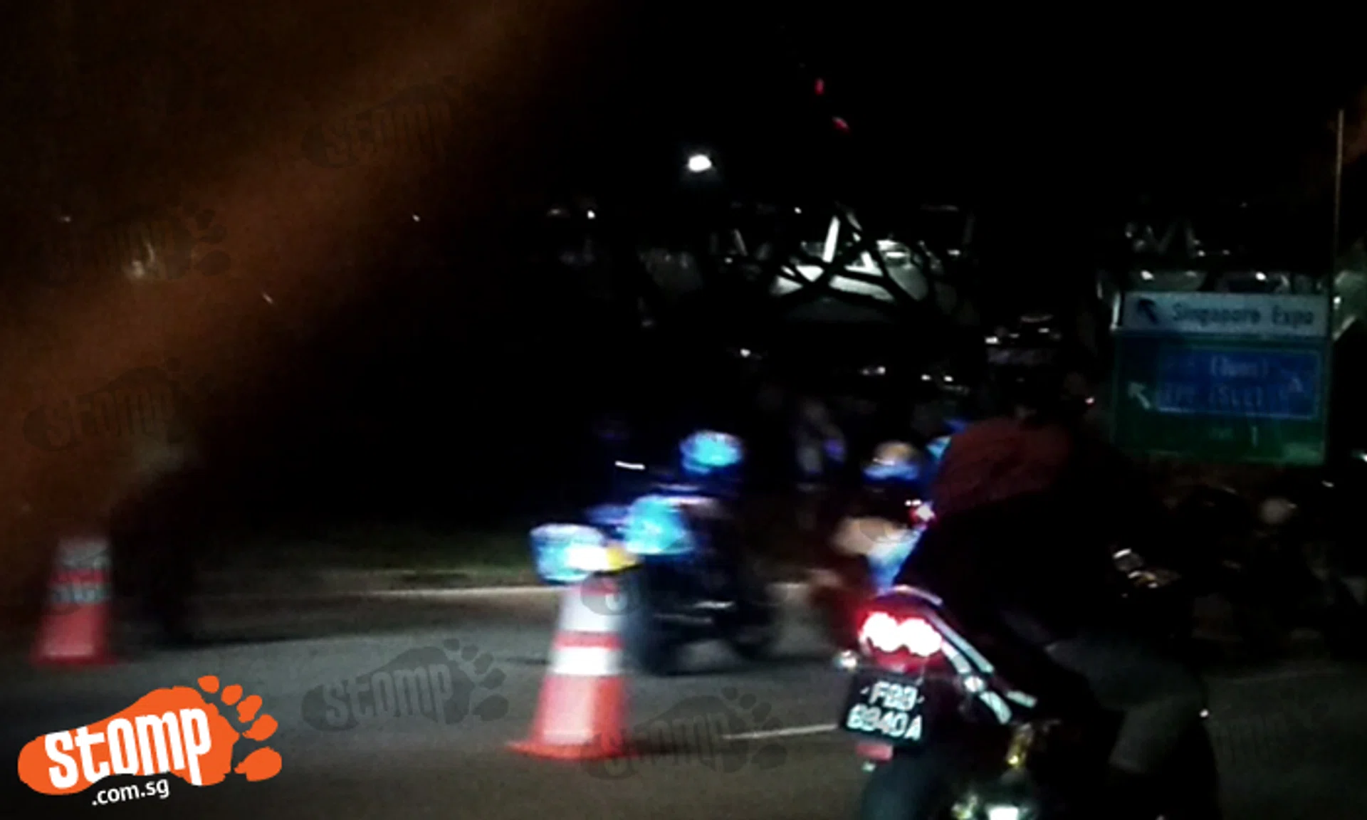 Massive jam at Changi Airport due to 9 car pile-up causes inconvenience ...