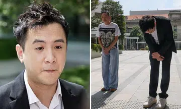 Photos: Ian Fang surrenders to court to start 40-month jail sentence ...