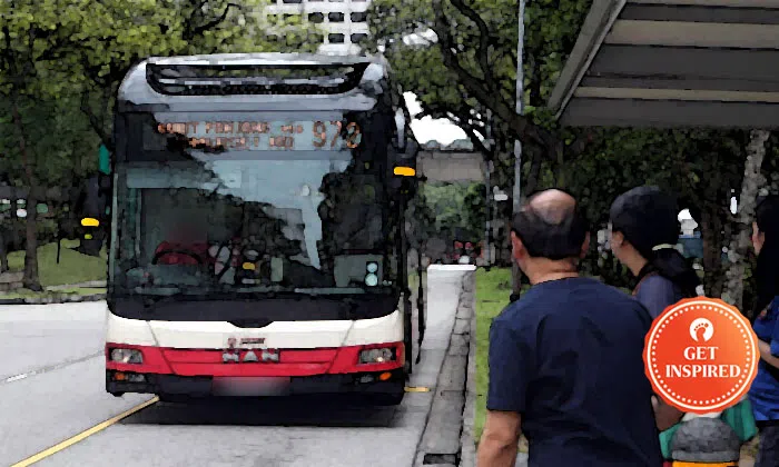 Commuter impressed by what driver did on Bus 972 that had no sign ...