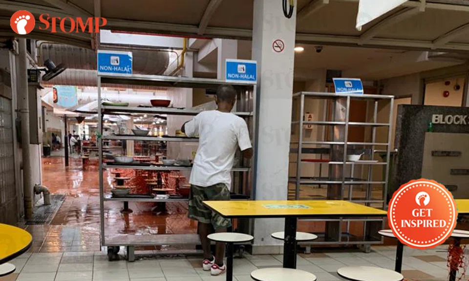 Stomper sees man eating scraps at People's Park Food Centre, gives him ...