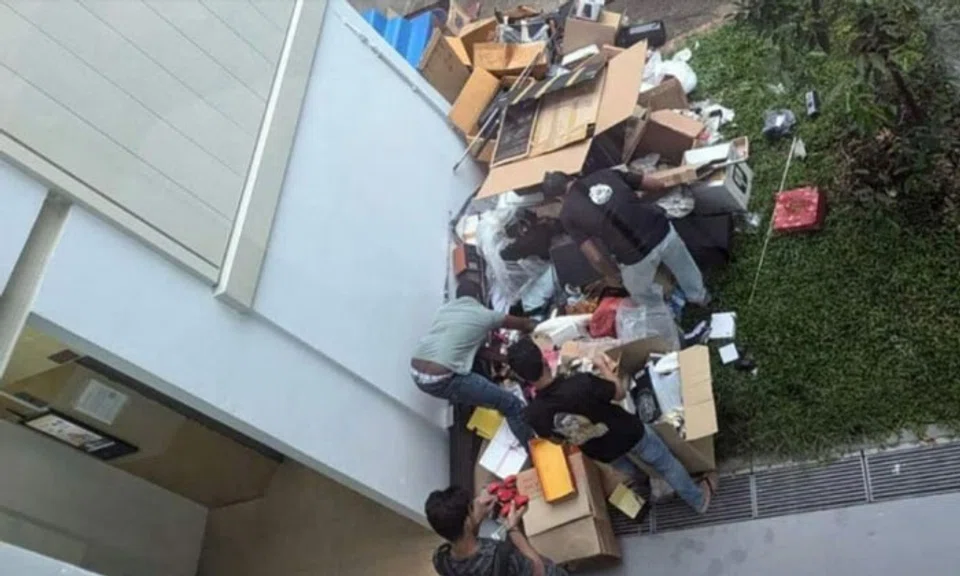 Pasir Ris resident upset by people rummaging through her discarded ...