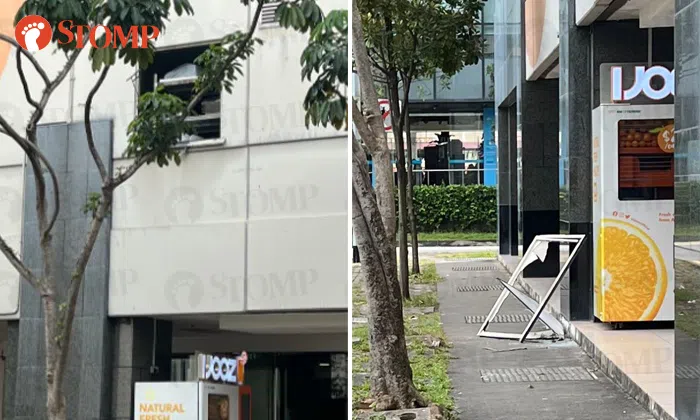 Window comes crashing down from Junction 8 mall: 'It could have hit me ...