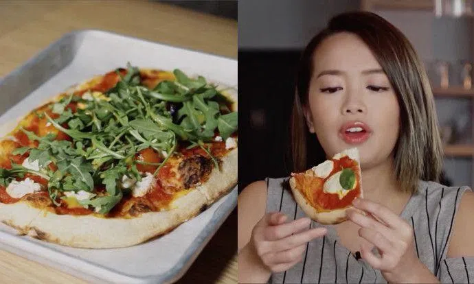 This vegan pizza uses fake cheese -- but you can't tell the difference ...