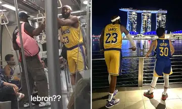 'LeBron in the MRT?' Meet basketball superstar impersonators Lebwrong ...