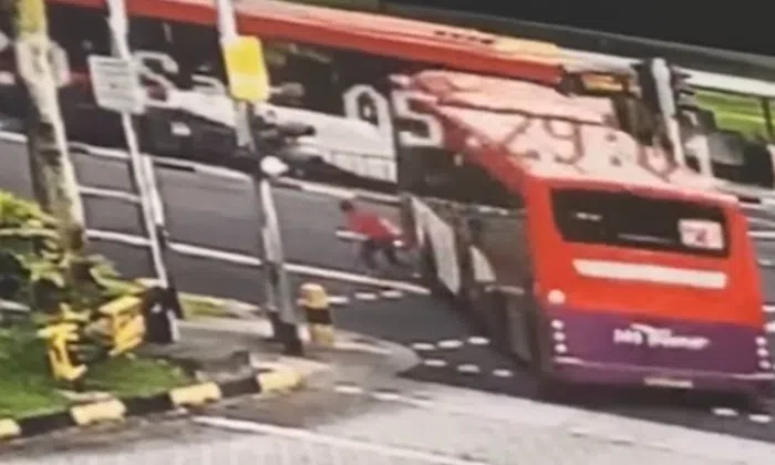 SBS Transit bus driver suspended after hitting 64-year-old pedestrian ...