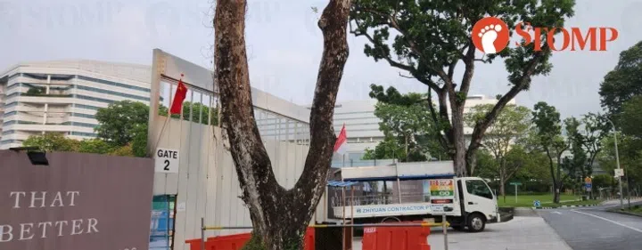 Flags at One-North worksite 'well-intentioned gesture' to celebrate ...
