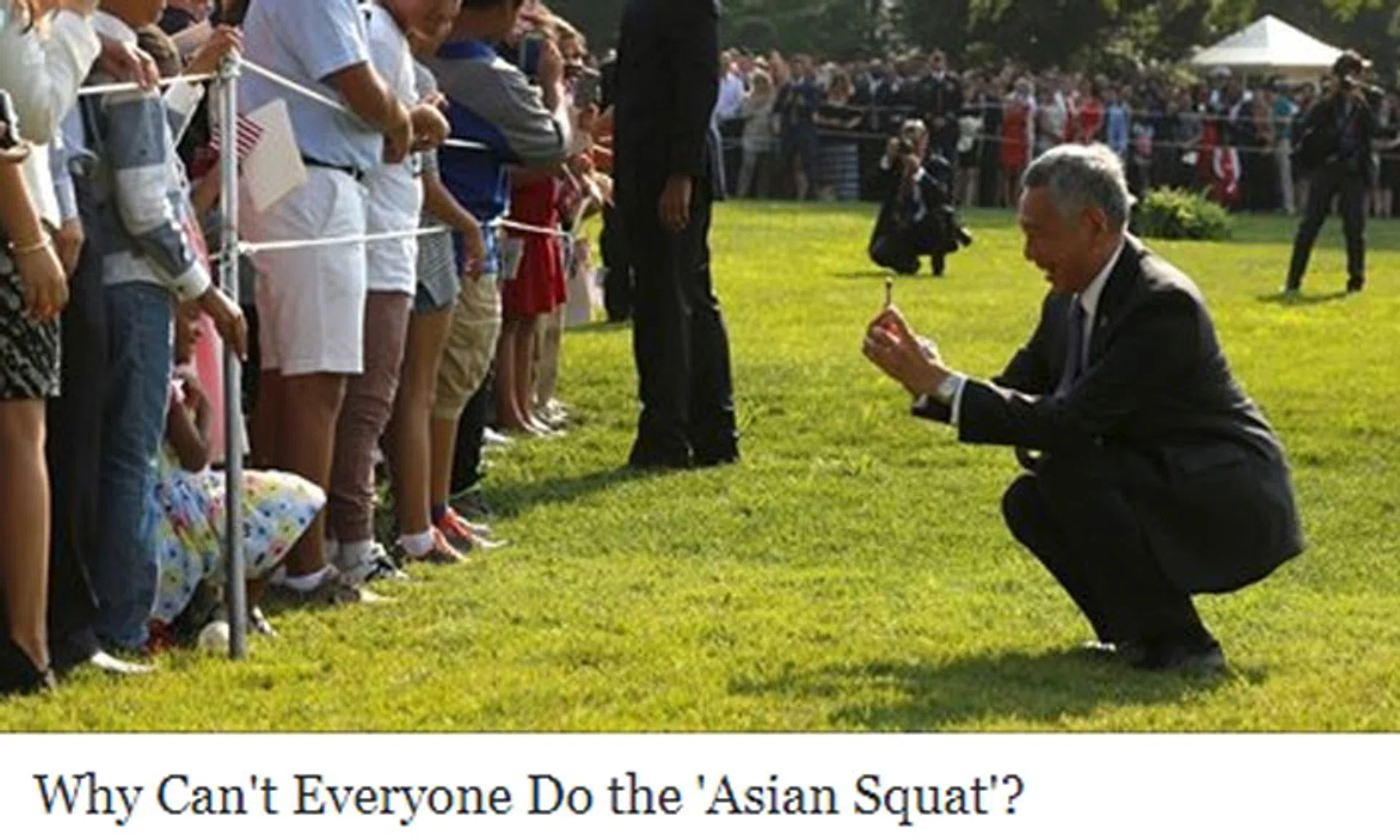 Can you do the "Asian squat"? PM Lee..., Latest News - STOMP