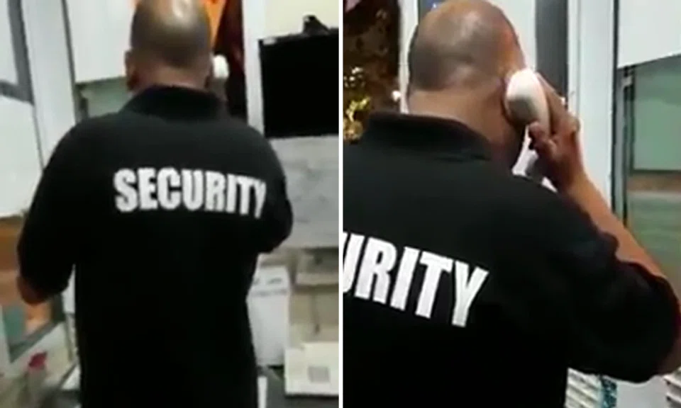 Security guard who claimed to be from Ang Soon Tong secret society ...