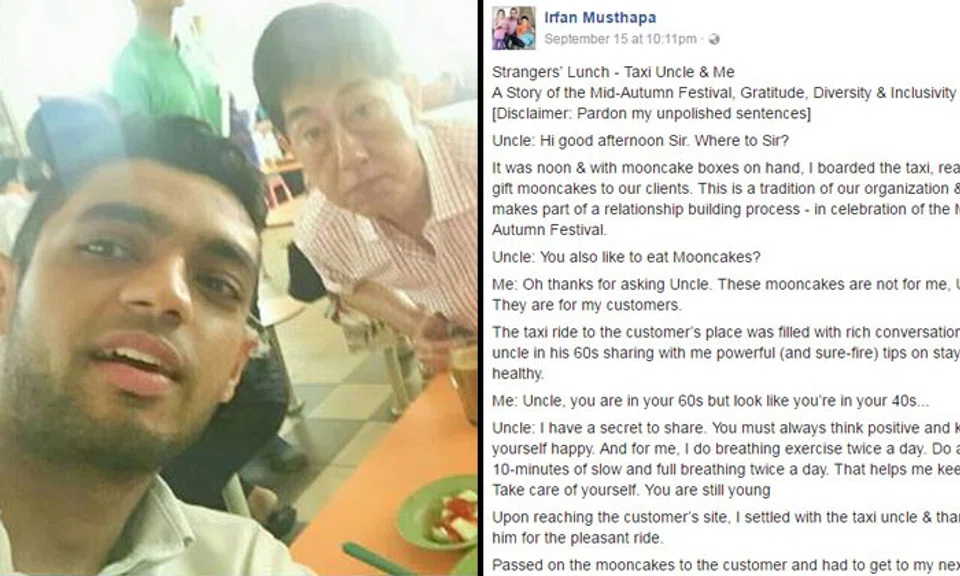 A wonderful story about racial harmony in S'pore: How passenger ends up ...