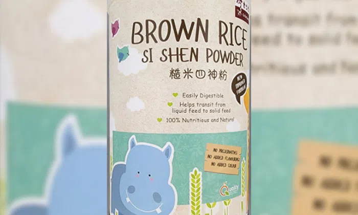 Eu Yan Sang's Brown Rice Si Shen powder recalled due to high levels of ...