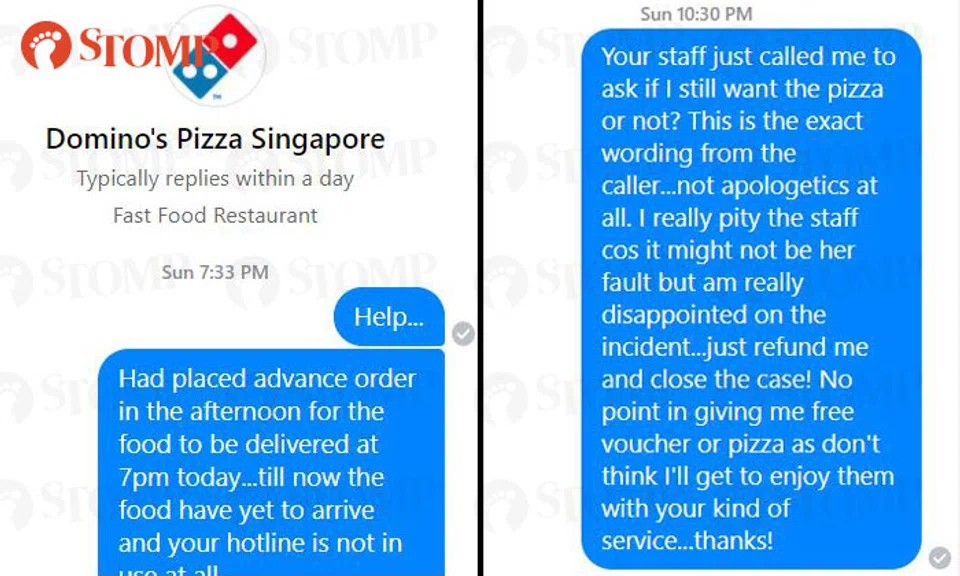 Customers upset over MIA Domino's Pizza orders on Mother's Day | STOMP