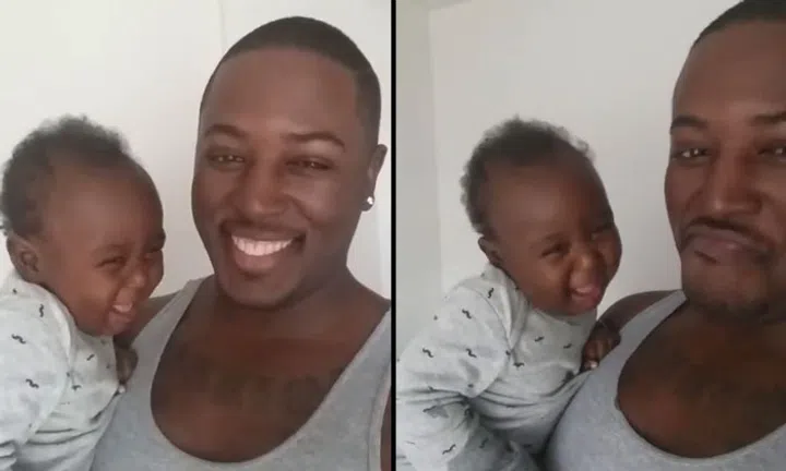 This baby's laughter is the cutest thing ever! | STOMP