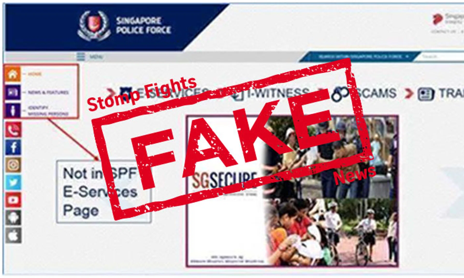 Fake police website tricking people into surrendering their personal ...