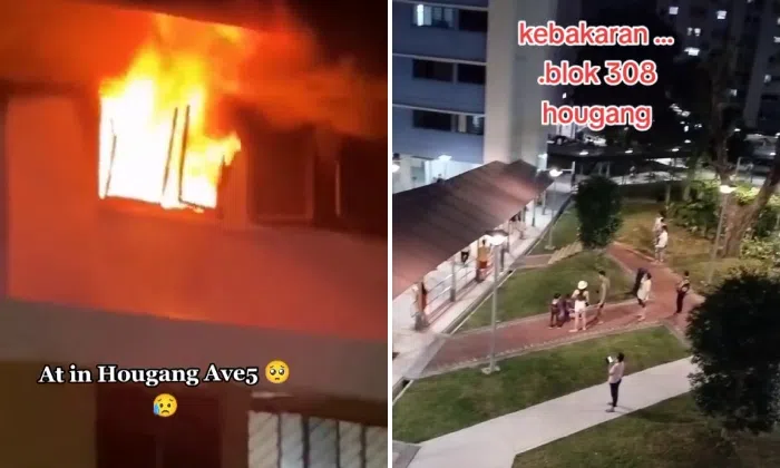 Hougang fire: Passer-by who helped evacuate residents taken to SGH for ...