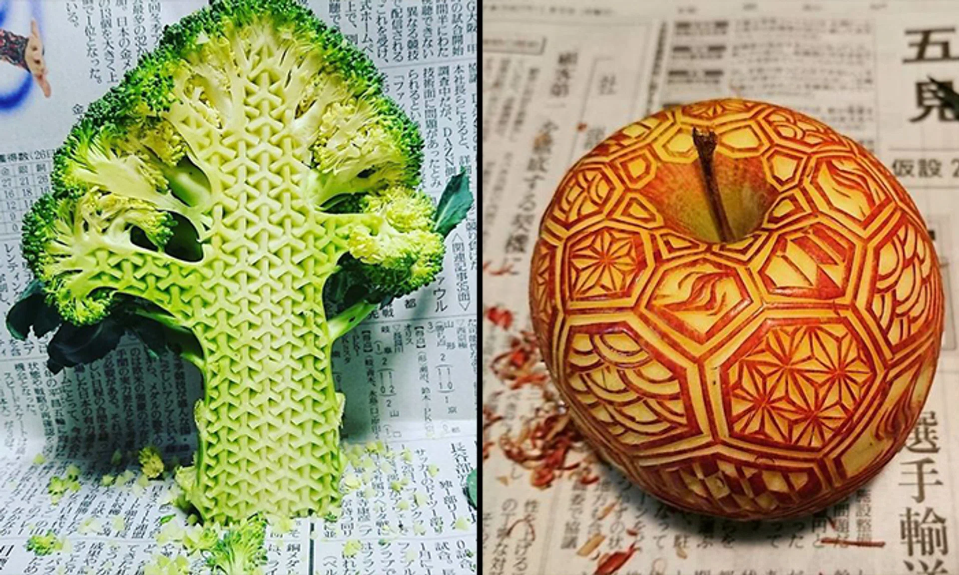 Japanese fruit and vegetable carver on..., Latest News - STOMP