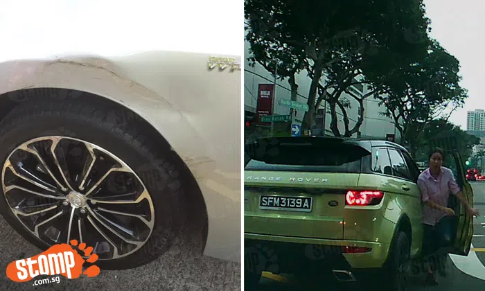 Couple's new car damaged after driver goes straight on left-turn lane ...