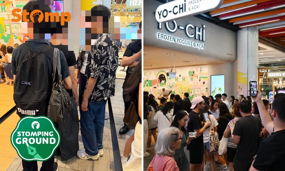 Queue cutting at Yo-Chi Singapore | STOMP