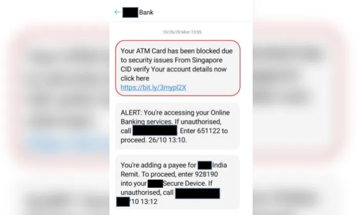 Received SMS claiming your bank account is blocked? Don't fall for this ...