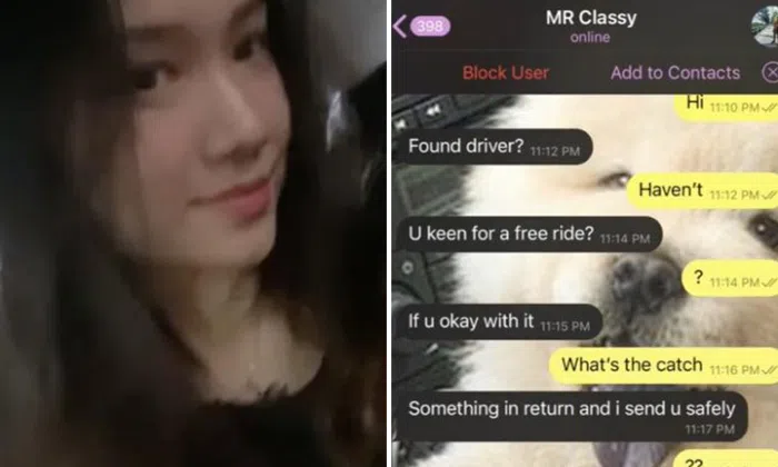Hitch driver 'Mr Classy' offers free ride in exchange for free ride of another kind | STOMP