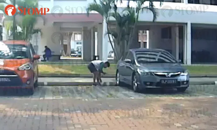 Man drinks from cup and conveniently leaves it at Bedok carpark before driving away | STOMP