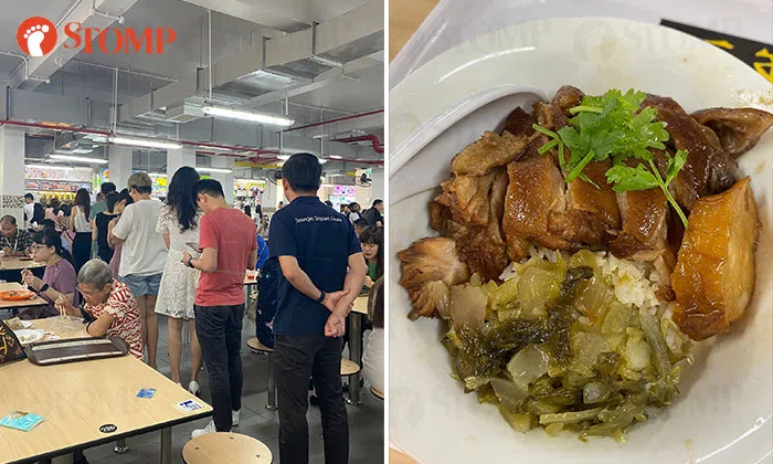 Stomper has no regrets after queueing 15 minutes for free lunch at ...