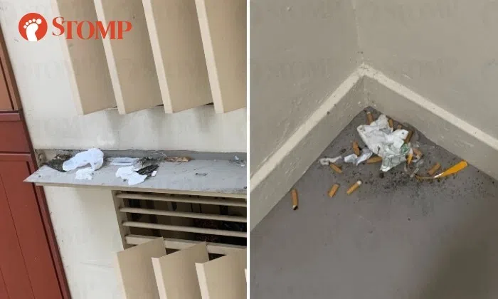Resident 'speechless' after finding used masks, cigarette butts on ...