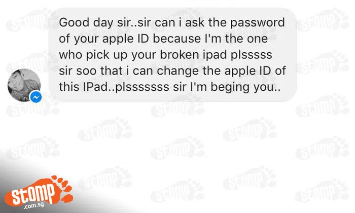 S'pore guy loses iPad and is shocked to learn it was picked up by guy ...
