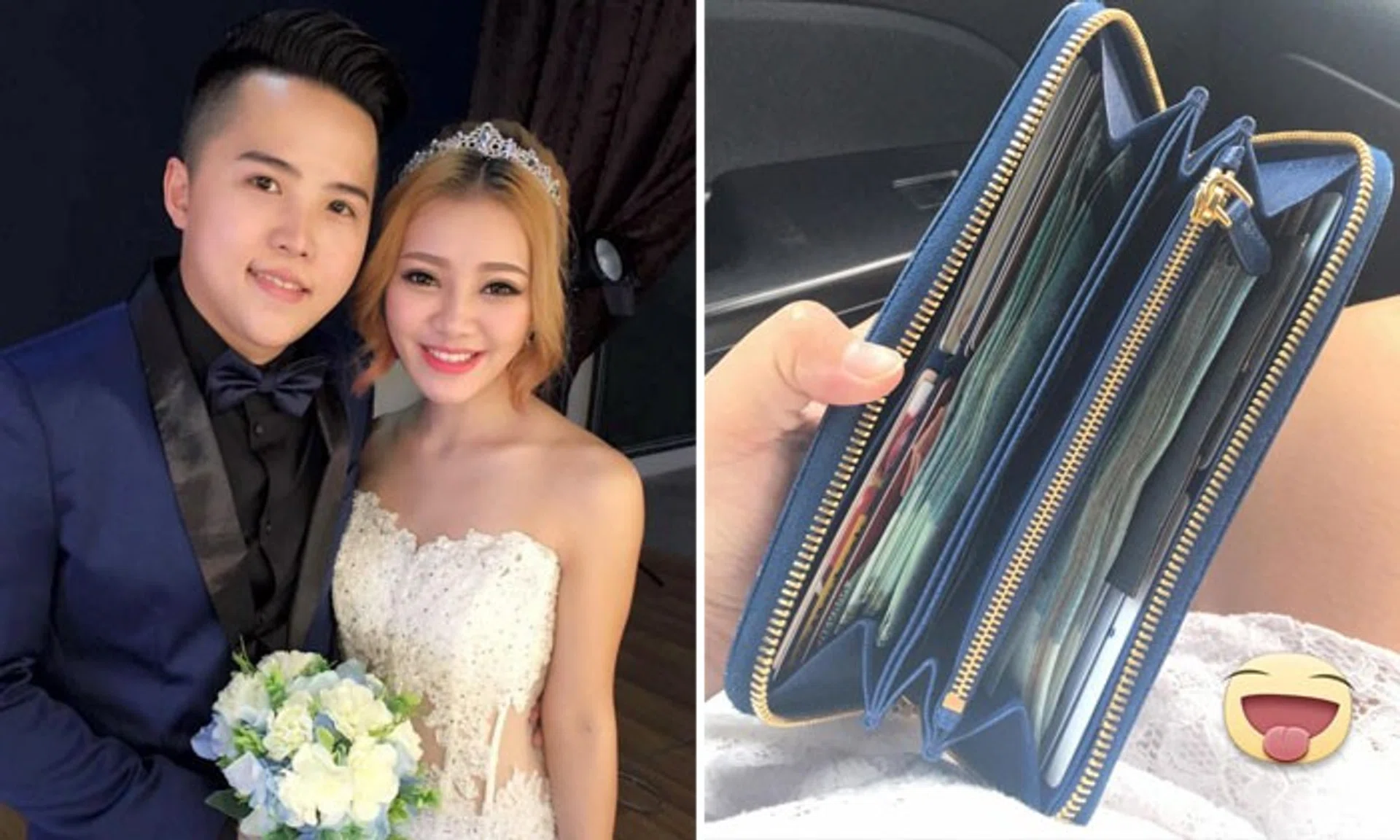 Wife in Malaysia gets stack of cash from husband as pocket money -- then says it's 'so heavy ...