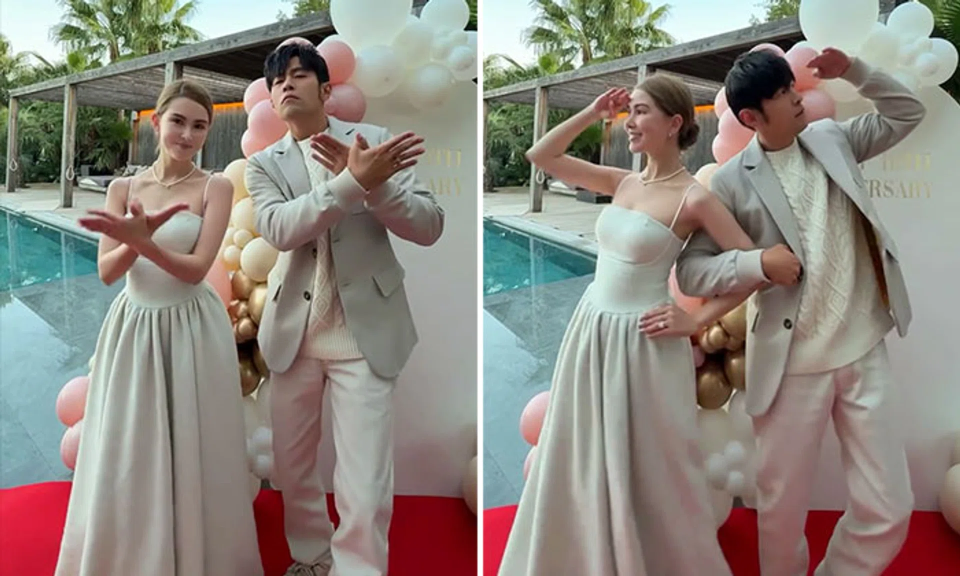 Singer Jay Chou and wife Hannah Quinlivan celebrate 10 years of ...