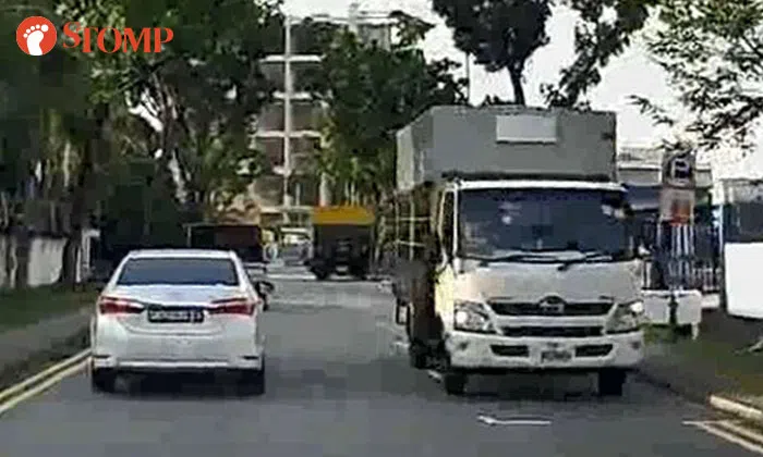 Rules mean nothing to lorry driver who went against traffic along ...